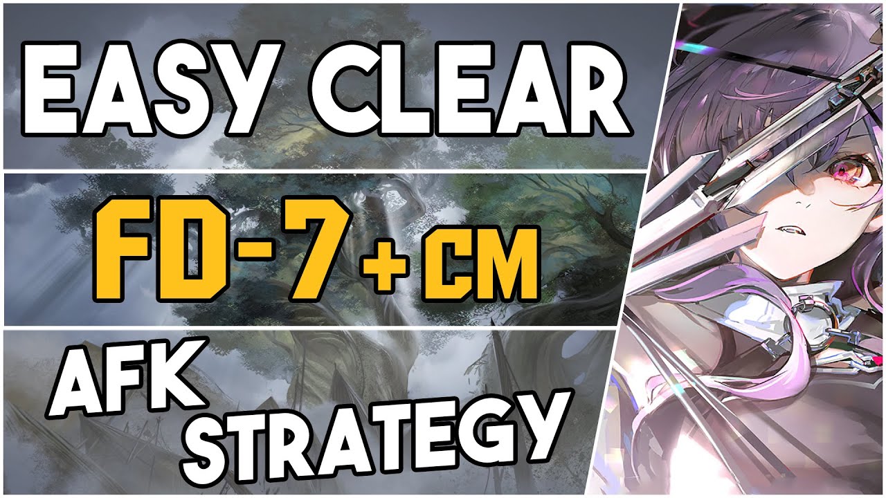 FD-7 + Challenge Mode | AFK Easy Strategy |【Arknights】 - YouTube