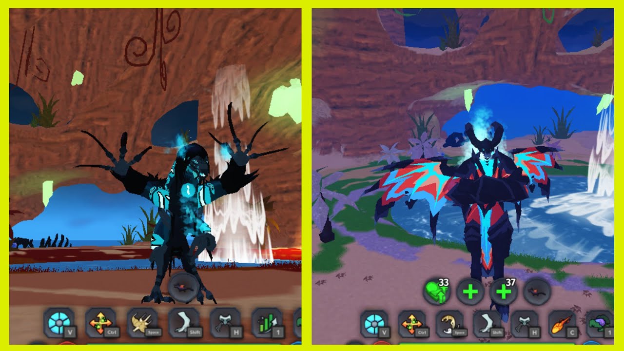 Creatures Dantenos and Therimorse Showcase - Creatures Of Sonaria ...