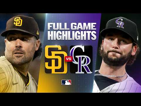 PADRES vs. ROCKIES: Official Full Game Highlights (September 16) | 2026 MLB Season