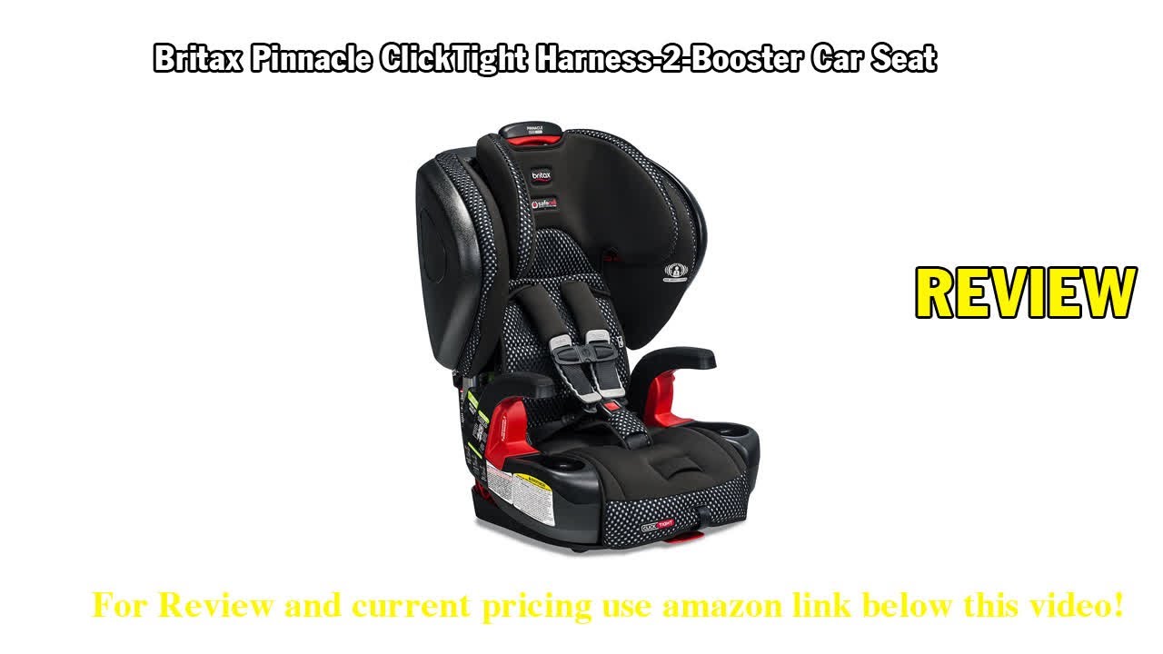 Review Britax Pinnacle ClickTight Harness-2-Booster Car Seat, Cool Flow ...