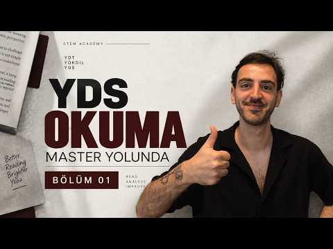 OKUMA MASTER YOLUNDA BÖLÜM 1  / YDS -  YÖKDİL - YDT