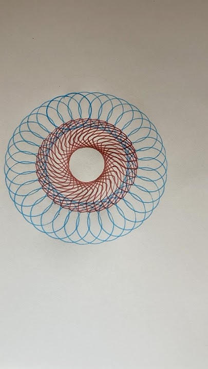 Beautiful Spirograph Design #spirograph #drawing #art #shorts #viral - YouTube