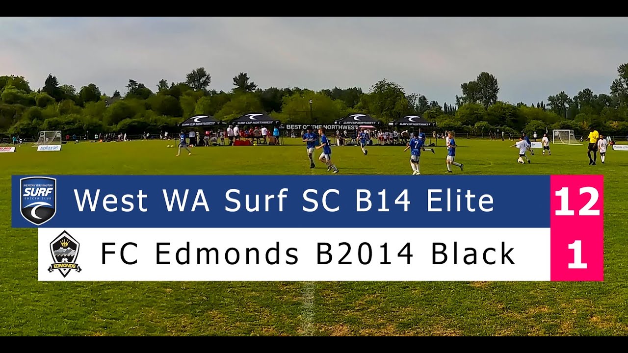 XFChallenge Game #3 - FC Edmonds B2014 Black 1-12 NPSA Western WA Surf ...