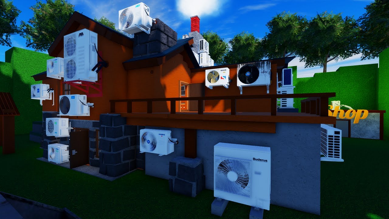 Air Conditioner House - AC World | Roblox AC Mania - YouTube
