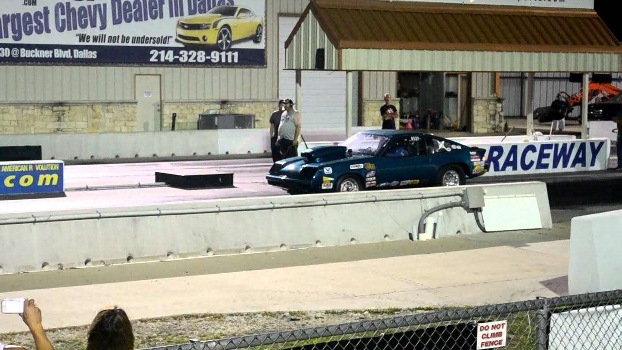 1980 chevrolet monza drag car launch - YouTube