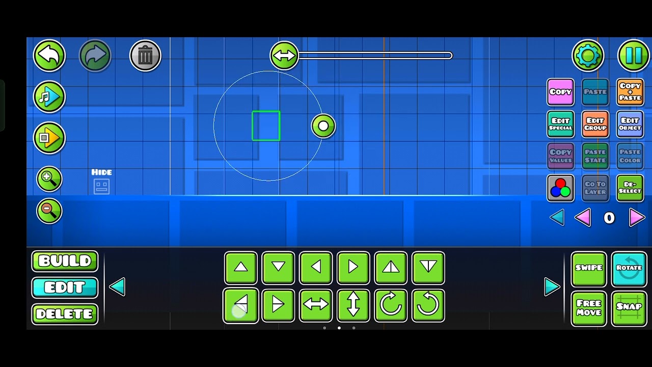 cara custom player geometry dash - YouTube