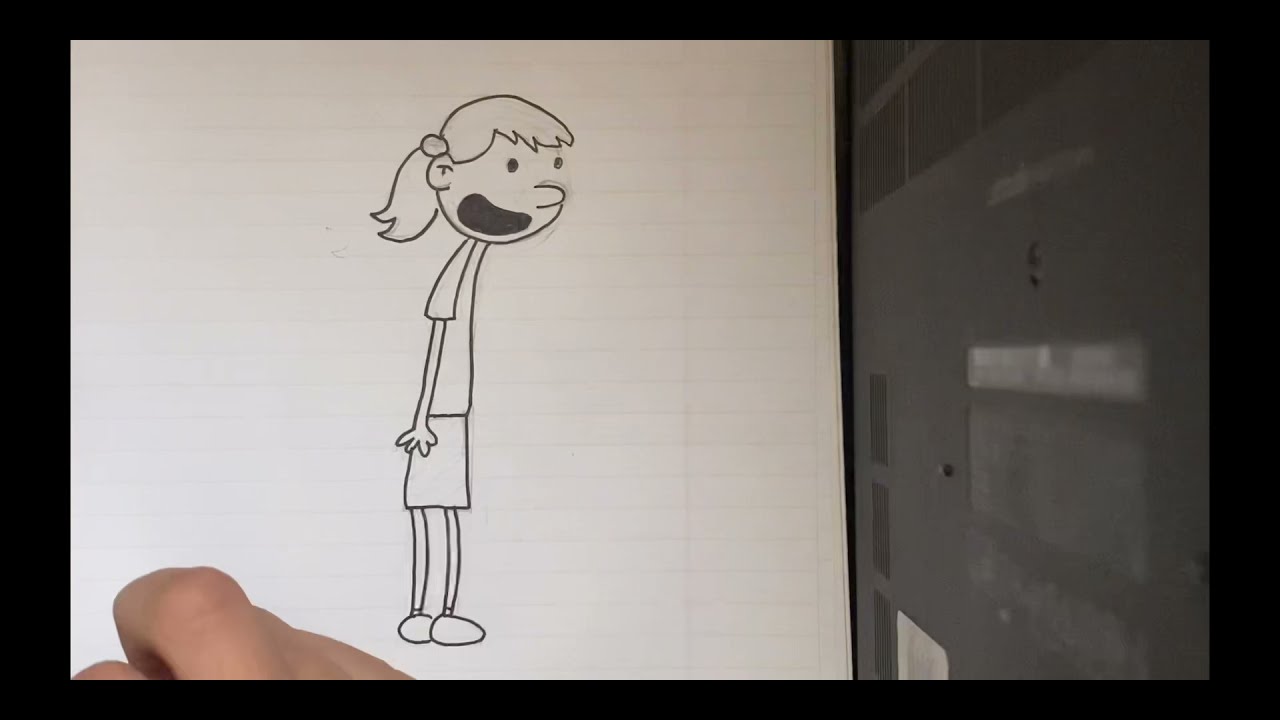 Diary Of A Wimpy Kid Art Style Tutorial - YouTube