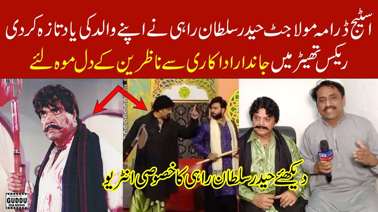 Exclusive Interview with Haider Sultan Son of Legend Sultan Rahi - YouTube