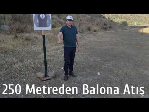 Tabanca Atışı 250 Metre Hedef Balon Pistol Shooting From 250 Meters To The Baloon