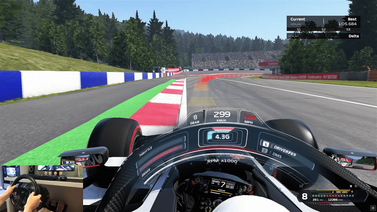 F1 2020 GAME AUSTRIA TIME TRIAL FASTEST LAP : HAAS F1 TEAM - YouTube