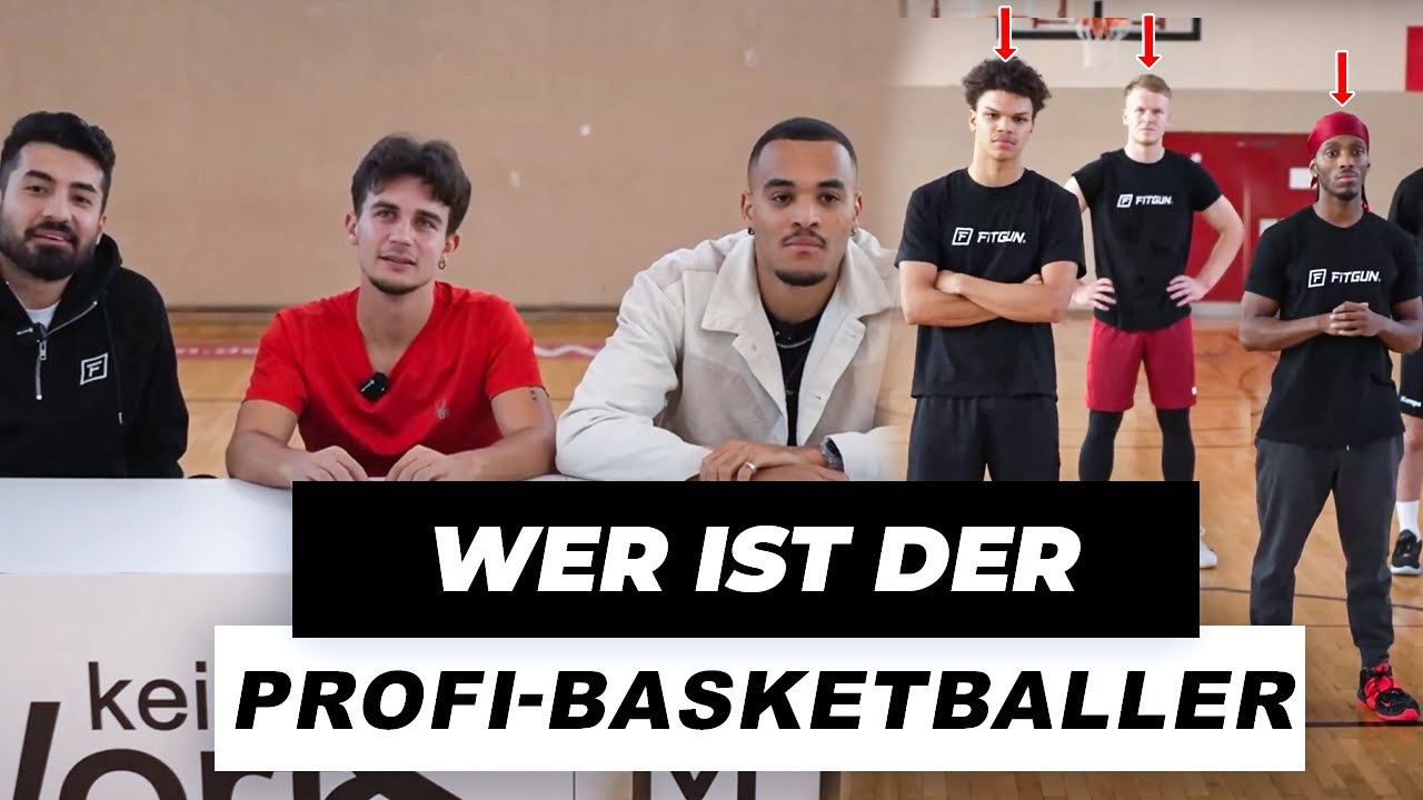 Wer ist der PROFI-BASKETBALLSPIELER? Find the Pro | Diyar inside #1 ...