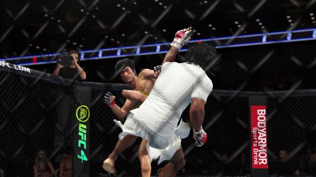 UFC4 Bruce Lee vs Debbie Bramwell EA Sports UFC 4 Epic Fight - YouTube