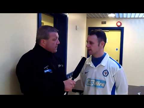 BSN TV : After match interview with Chris Dowie tonight - YouTube