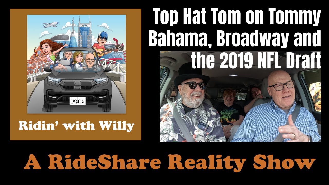 Top Hat Tom on Tommy Bahama, Broadway nashville and the 2019 NFL Draft ...