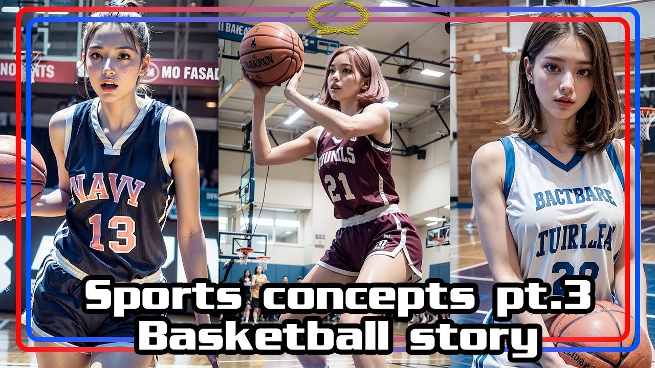 Sports concept pt3 - Basketball story #aiconcepts - YouTube