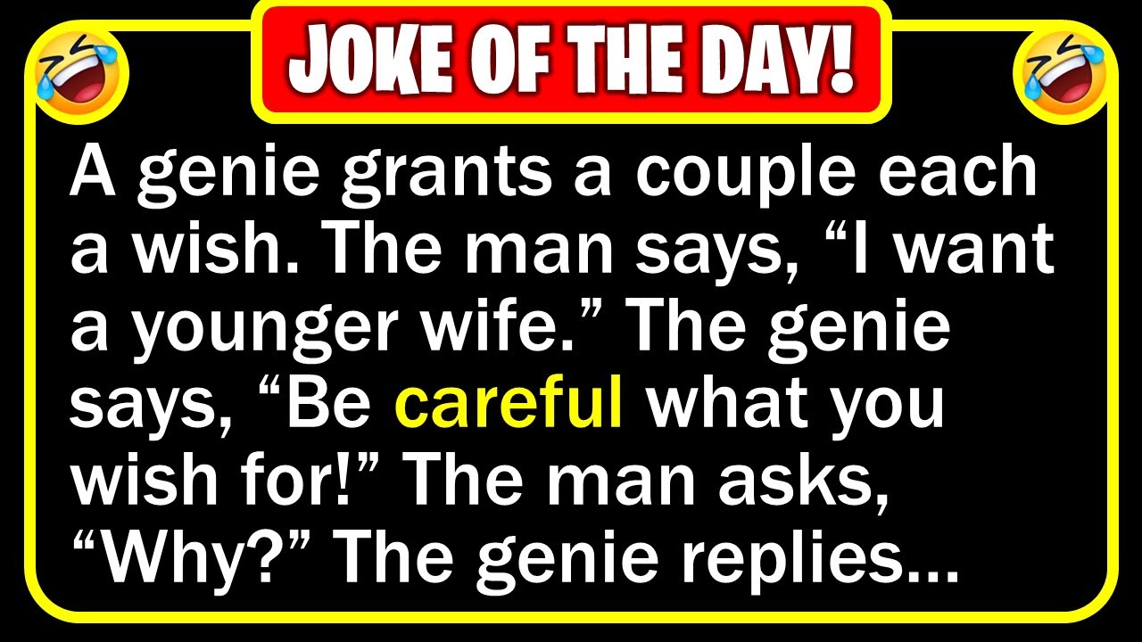 🤣 BEST JOKE OF THE DAY! - A couple in their 60's are walking along the ...