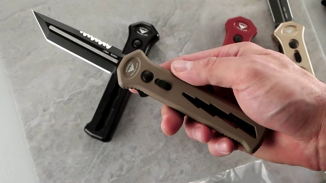 Paragon Para-XD OTF Automatic Knife *All Models* - YouTube