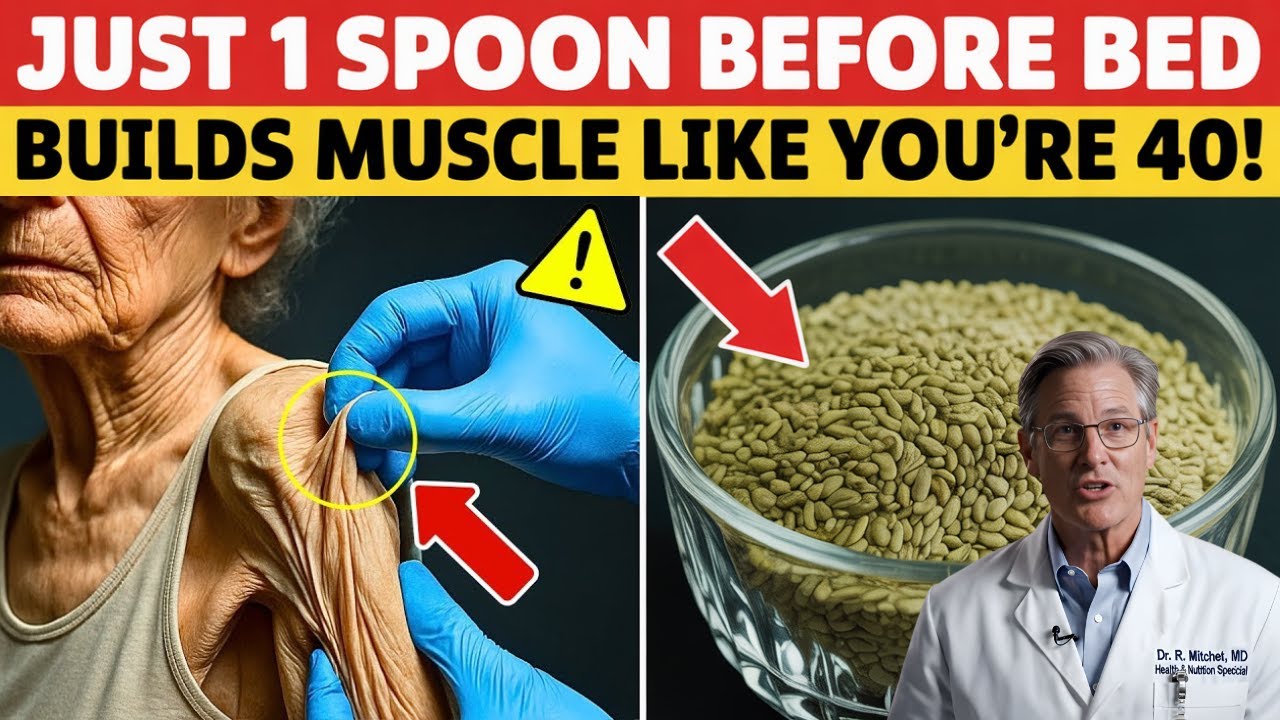 Build Muscle After 70: THIS SEED PROTEIN Works Better Than Eggs! - YouTube