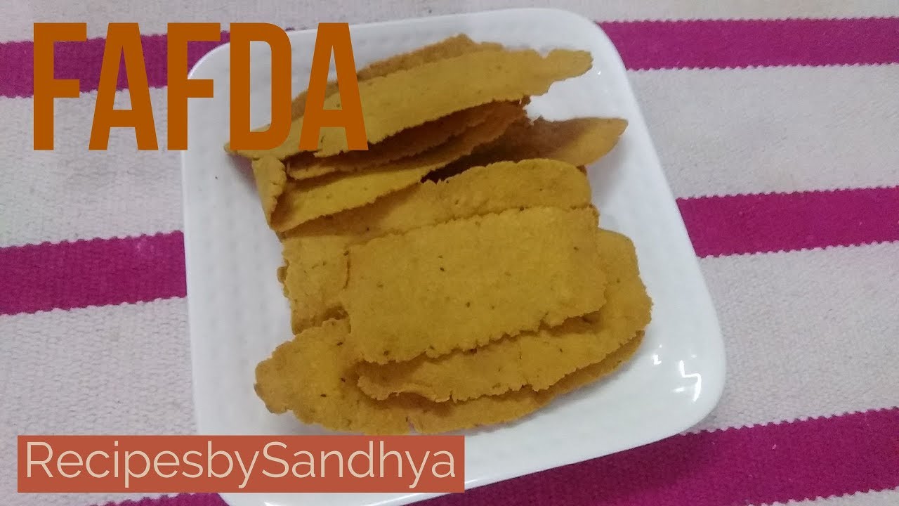 How To Make Fafda (Hindi) - YouTube