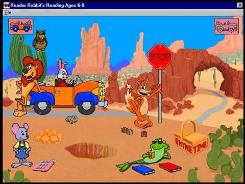 Reader Rabbit Reading 6 9 Part 4 - YouTube