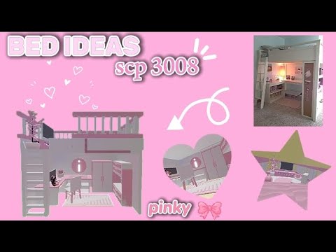 Pink bed ideas 💓 || SCP 3008 #roblox #scp3008 - YouTube