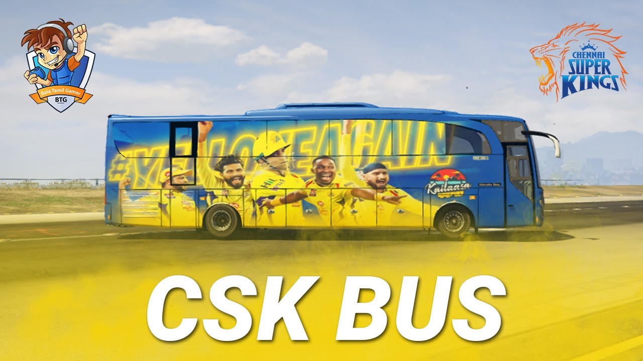 CSK BUS ADDON GTA V FIVEM - YouTube