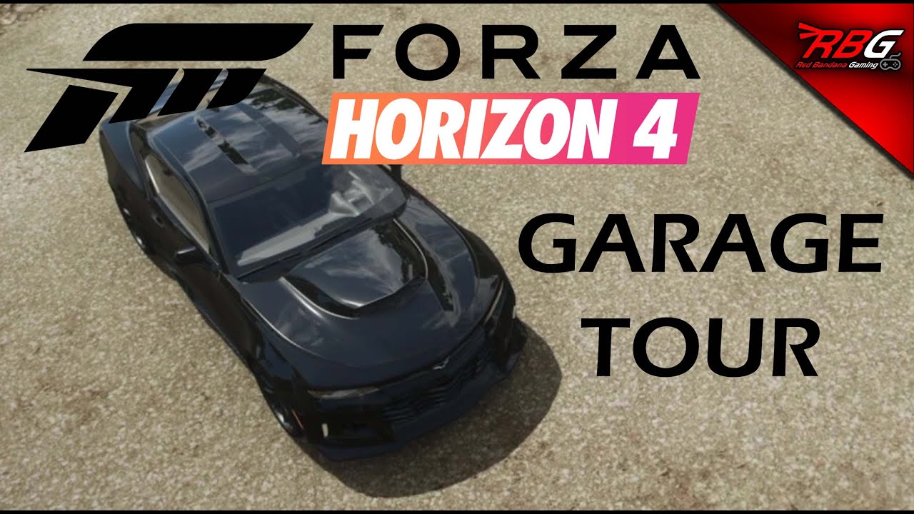 Forza Horizon 4 Garage Tour - Red Bandana Gaming - YouTube