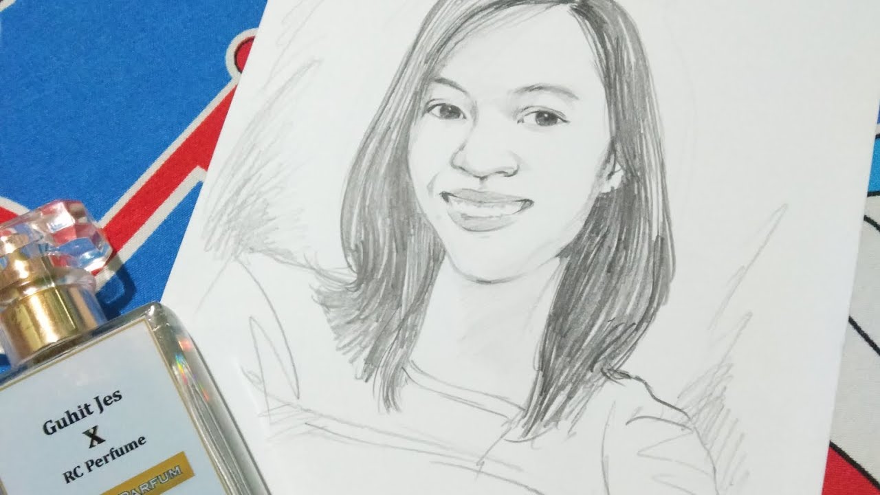 Free Sketch By Guhit Jes | Unboxing Shopee Budols | Guhit Jes Perfume ...