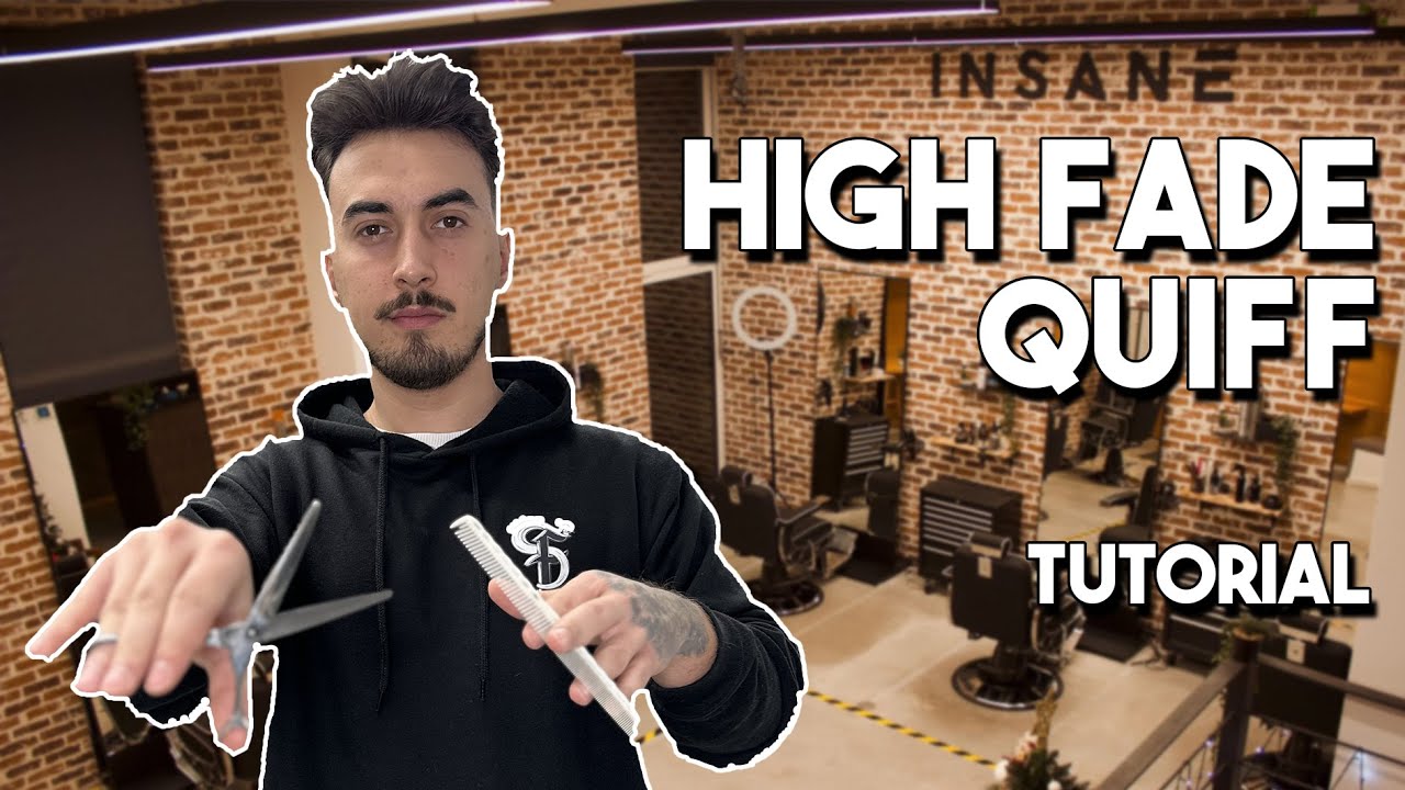 Quiff & High Fade | Tutorial Complet - YouTube