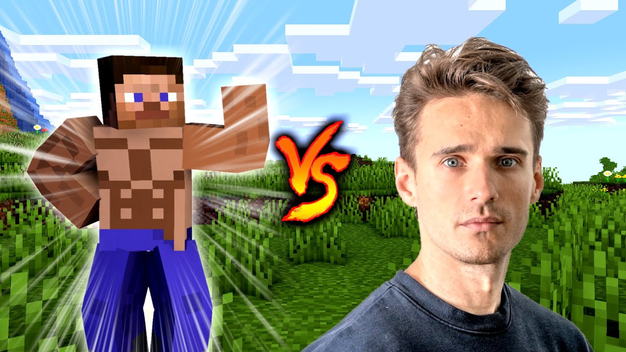 Steve vs Normal human - Minecraft Animation - YouTube Music Steve vs Normal human - Minecraft Animation - YouTube Music