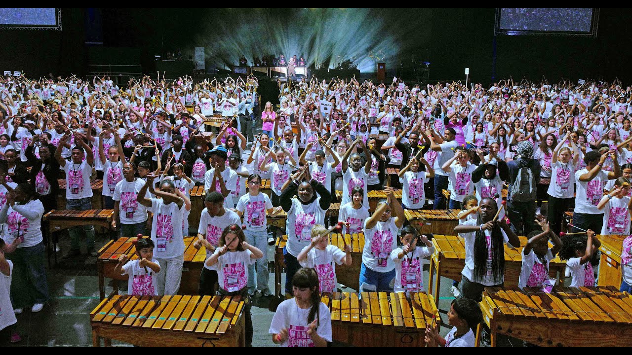 Marimba Ensemble World Record - YouTube