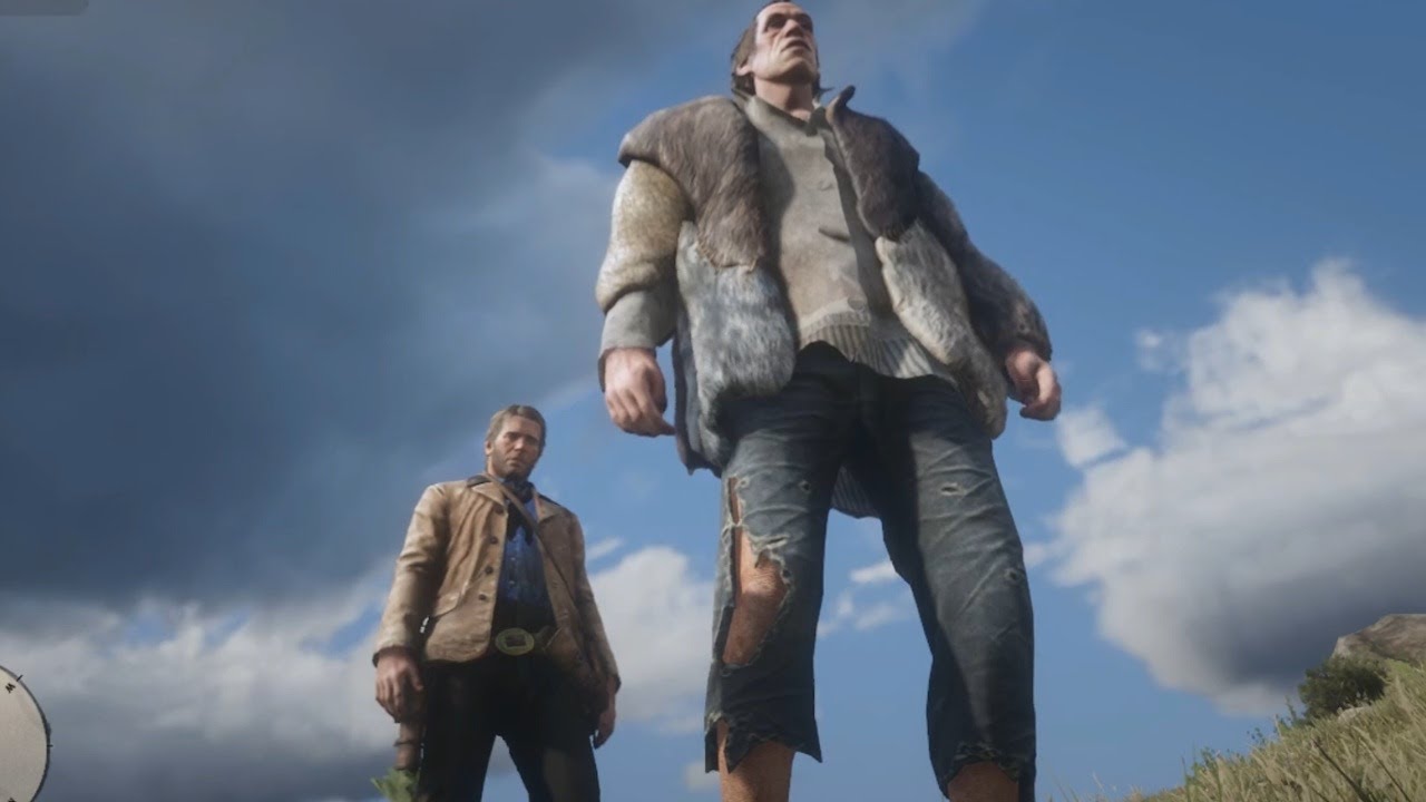 Red Dead Redemption 2 Giant Is Too Tall (Cut Character/Cut Content ...