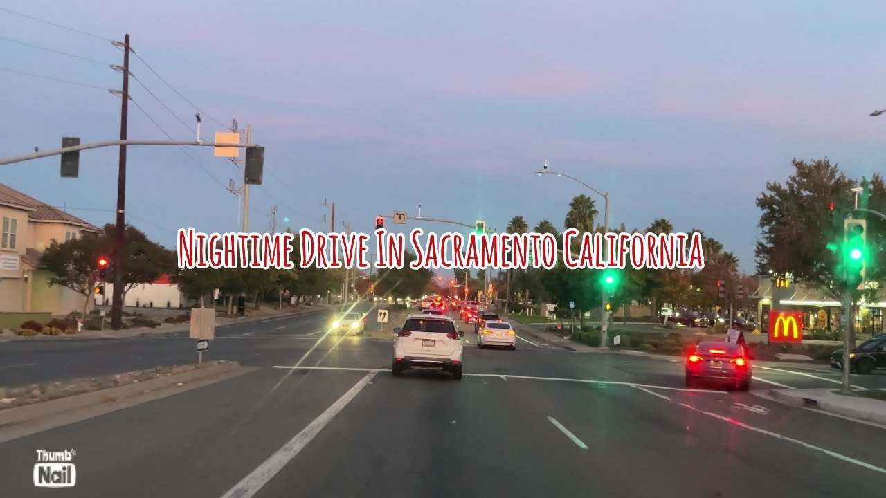 Night time drive)(Sacramento California (Meadowview) - YouTube
