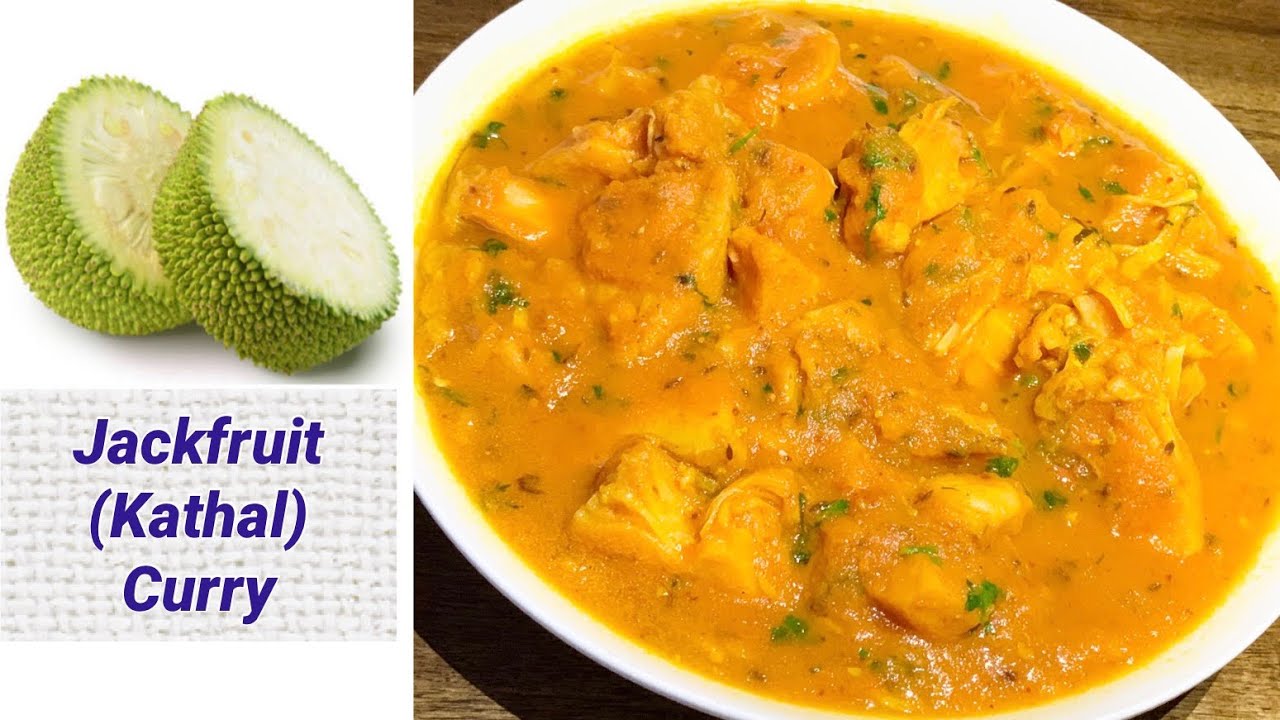 Jackfruit (Kathal) Curry /How To Make Jackfruit Curry At Home / kathal ...