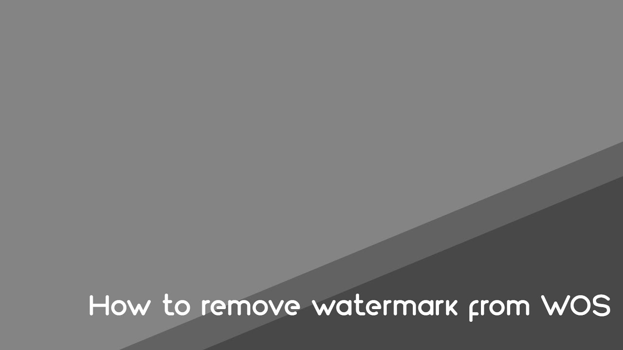 How To: Wolfite's Obby System - Watermark Removal - YouTube