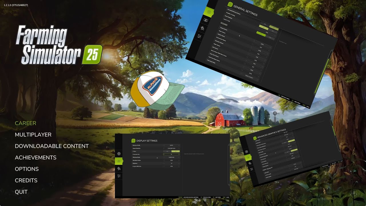 FARMING SIMULATOR 25/ ΠΟΥ ΠΩΣ ΚΑΙ ΓΙΑΤΙ/ΓΕΝΙΚΕΣ ΡΥΘΜΙΣΕΙΣ ΤΟΥ ...