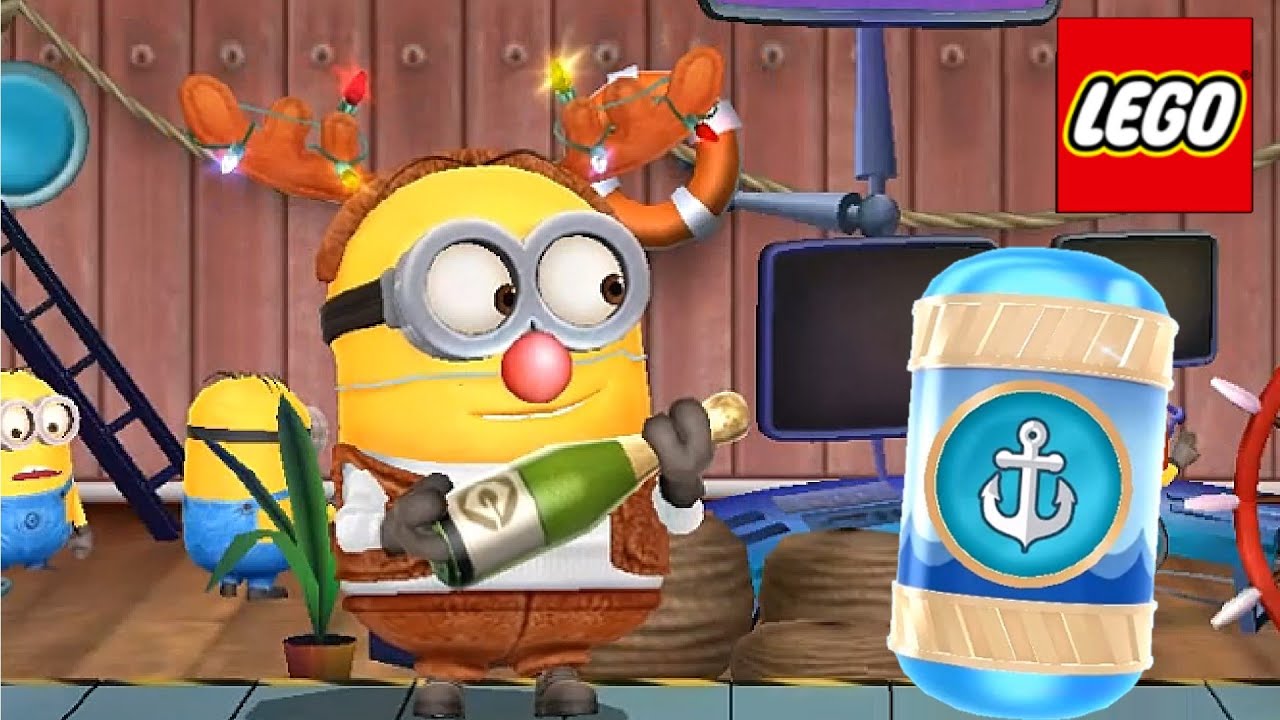 Minion rush Reindeer MINION REGATTA QUEST ROOM fullscreen gameplay ...