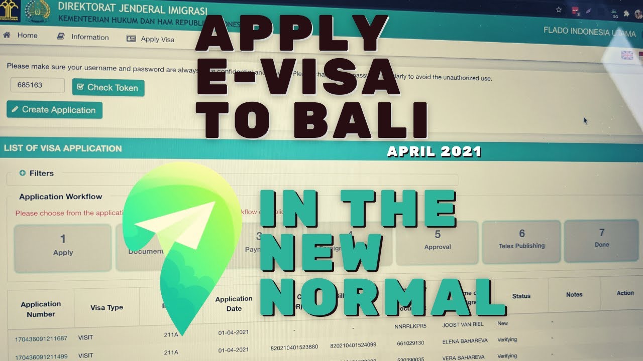 How to apply offshore business visa B211A for Bali Indonesia on April ...