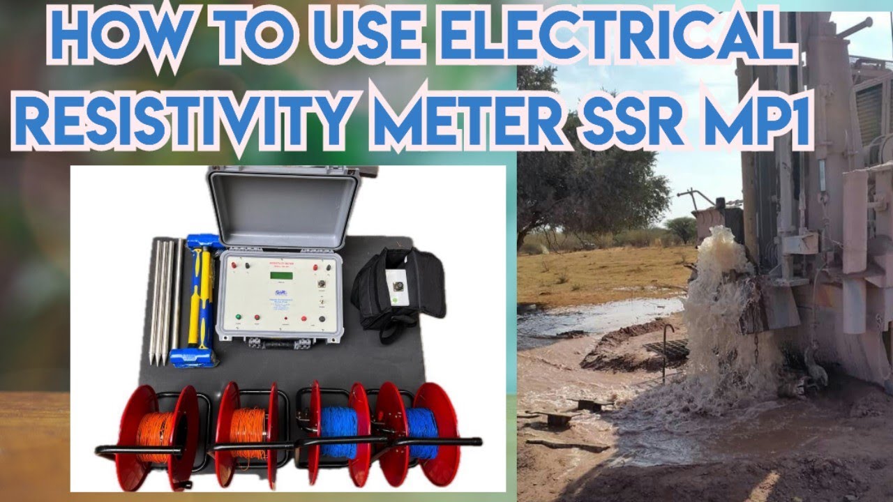 SSR MP1 Resistivity meter #video #youtube #groundwater #geology # ...