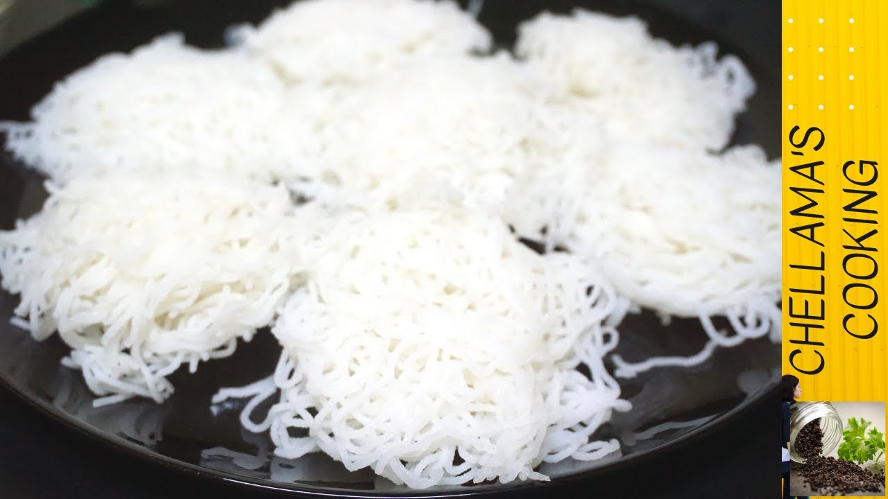 Idiyappam Recipe in Tamil | How to make Idiyappam in Tamil | Idiyapa ...