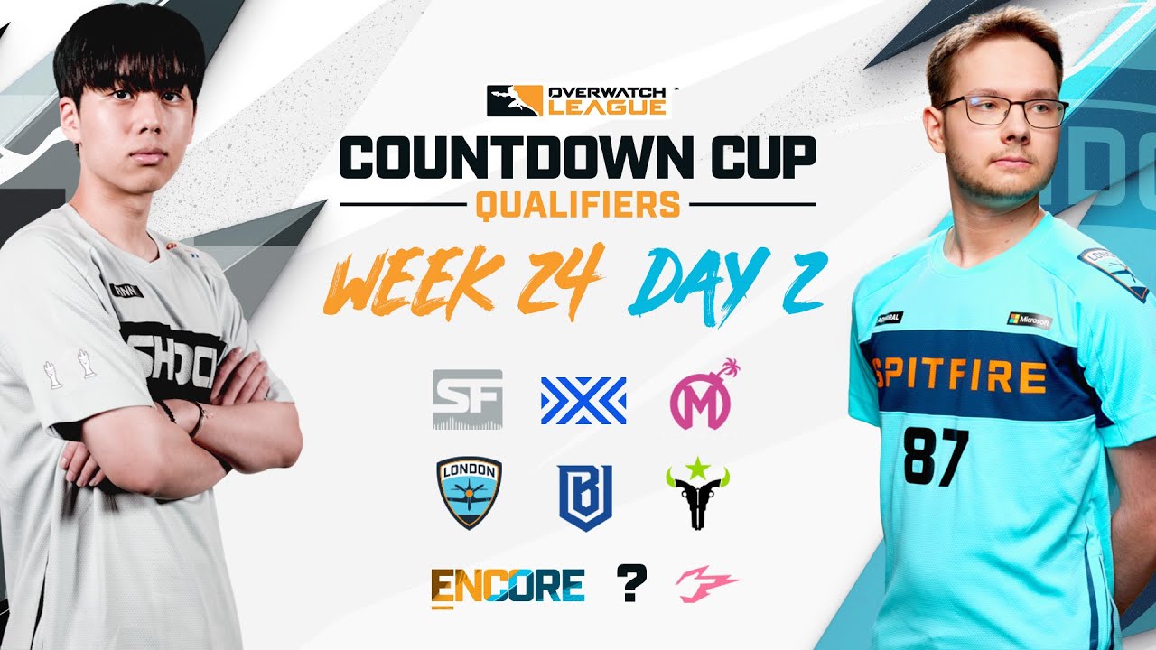 Overwatch League 2022 Season | Countdown Cup Qualifiers | Week 24 Day 2 ...
