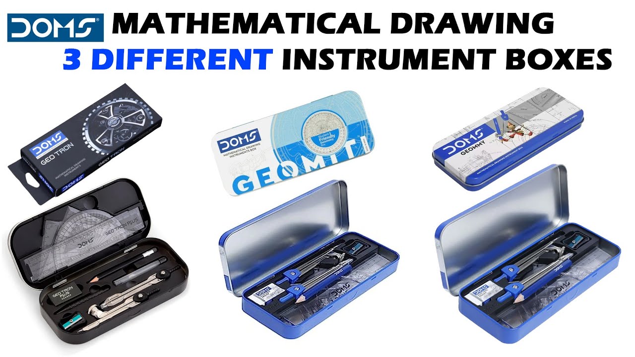 Doms Geo Tron | Geommy | Geomiti Geometry Box | Mathematical Drawing ...
