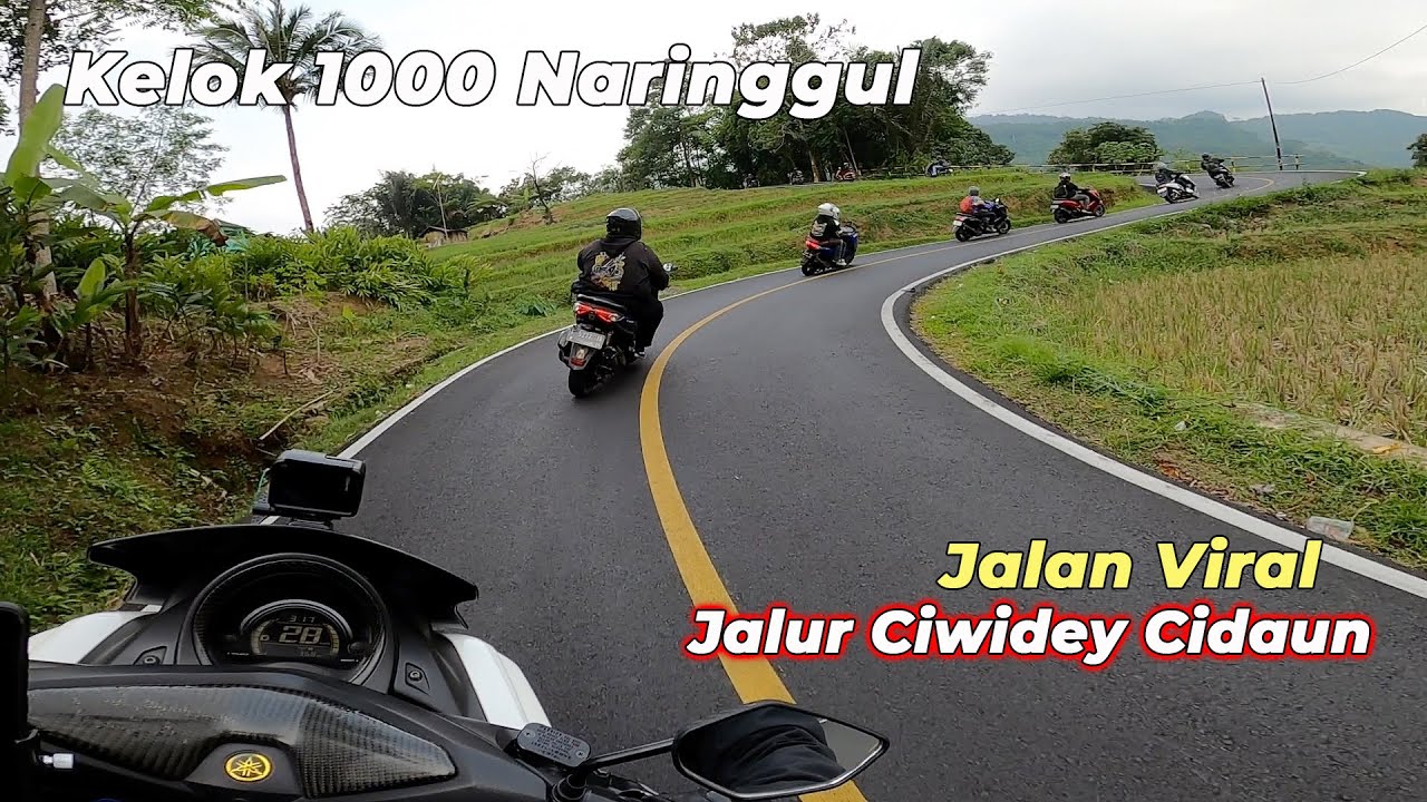 Kelok 1000 Naringgul: Jalur Ciwidey Cidaun Cianjur Selatan Jawa Barat ...