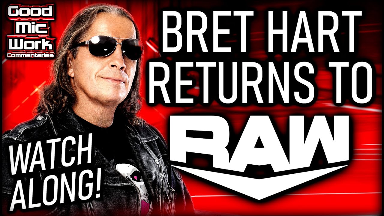 Bret Hart RETURNS To Raw! | WWE Raw Sept 9, 2024 Watch Along! - YouTube