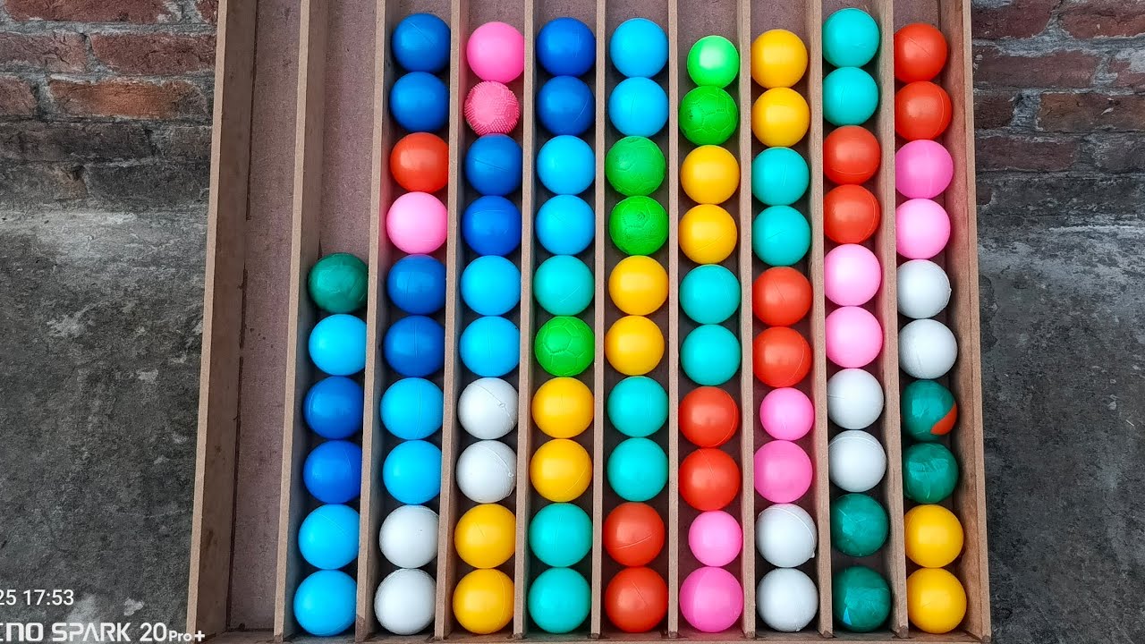 Color Ball Game Solve Challenge very easy | Color Sorting Game | Puzzle ...