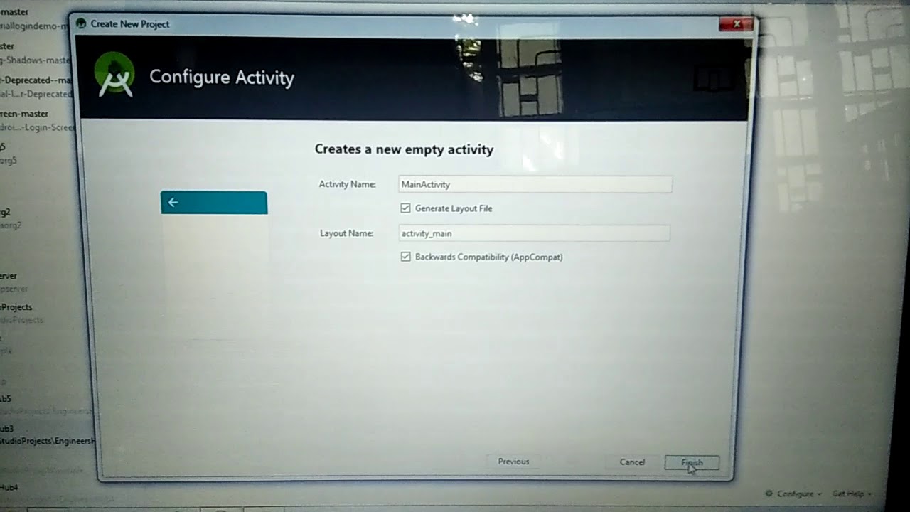 How To Create New Project In Android Studio YouTube How To Create New Project In Android Studio YouTube