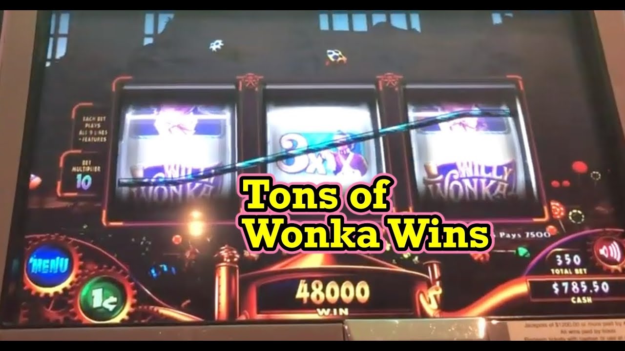 Full Wonka Session: Winning on hot Willy Wonka machines - YouTube