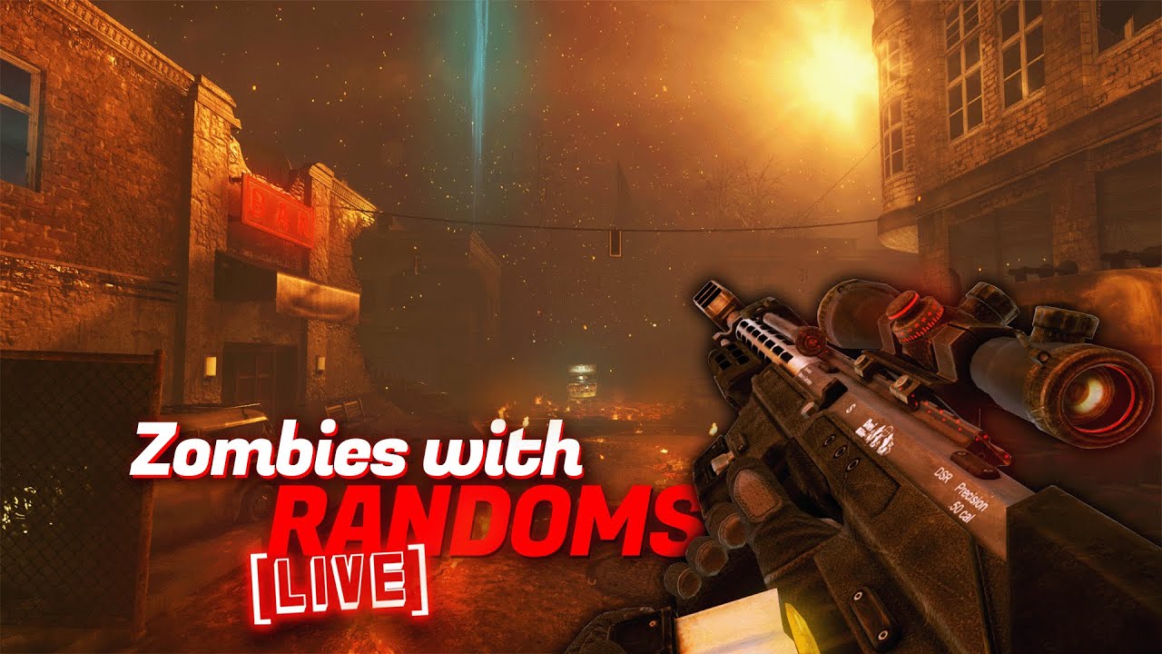 🔴 MODDED SURVIVAL MAPS? | ZOMBIES WITH RANDOMS [LIVE] (BO2 Plutonium ...