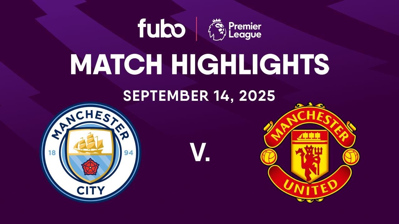 Manchester City vs. Manchester United | PREMIER LEAGUE HIGHLIGHTS ...