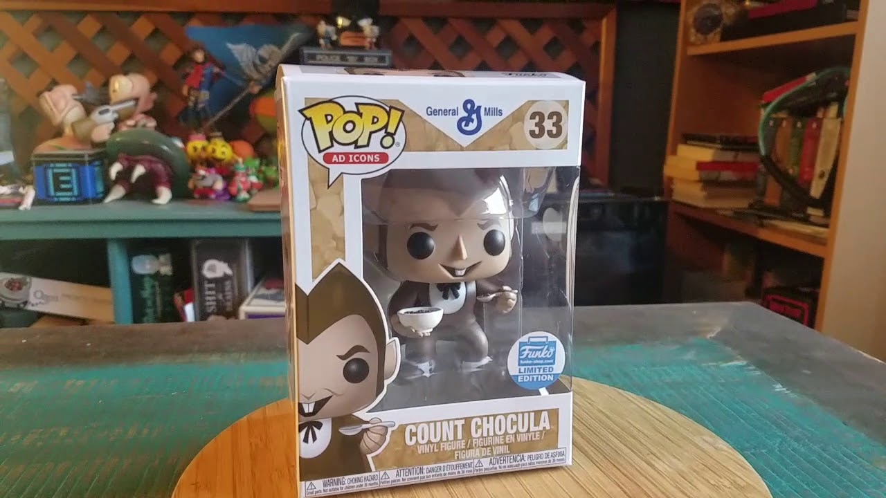 Pop! Count Chocula Ad Icons General Mills Funko Shop Exclusive Vinyl ...